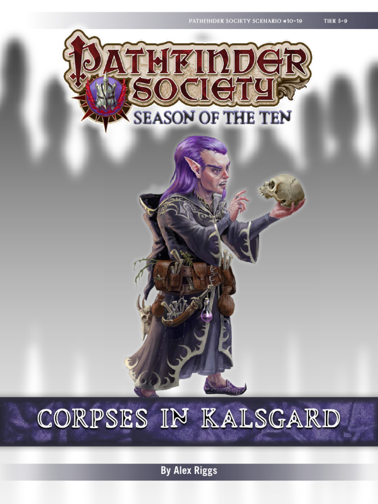 Corpses in Kalsgard: A Pathfinder Scenario | PDF | Fantasy Role Playing ...