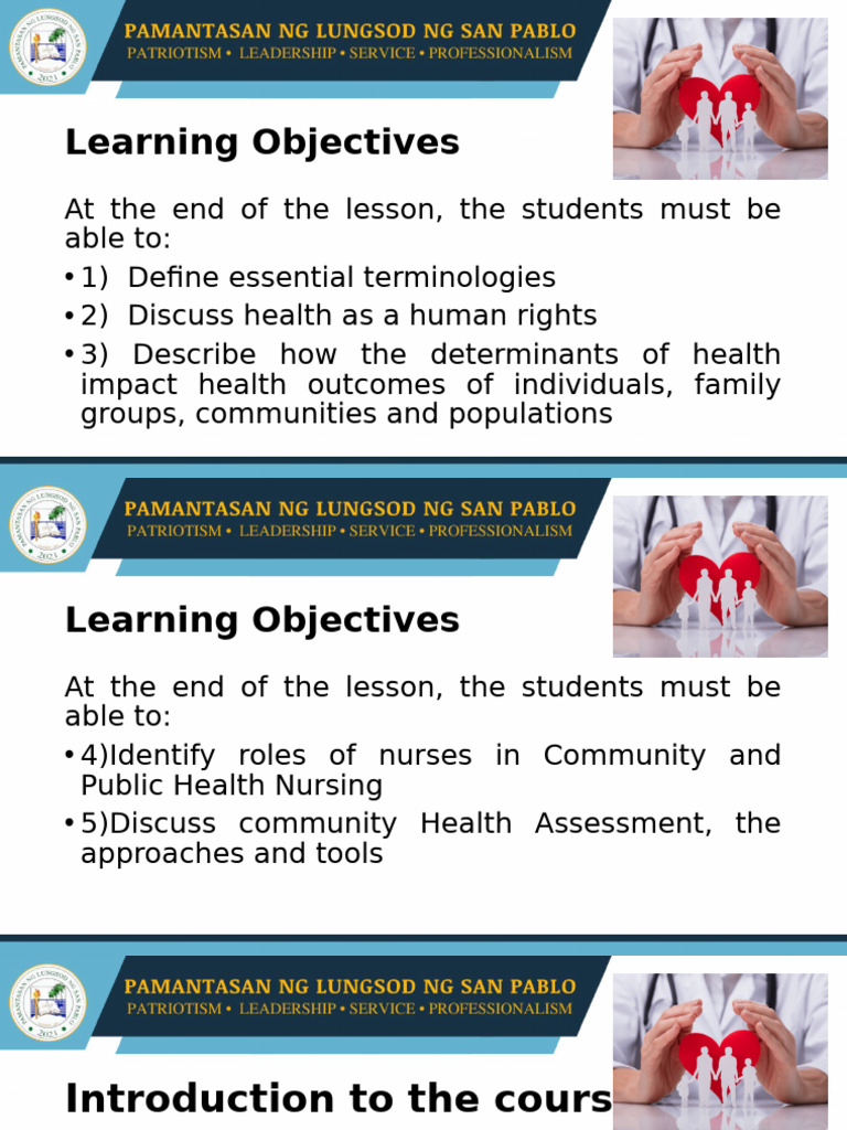 Chn 2 Lecture Pdf Community Nursing