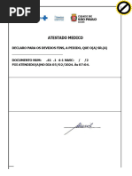 Modelo de Atestado Médico 1 | PDF