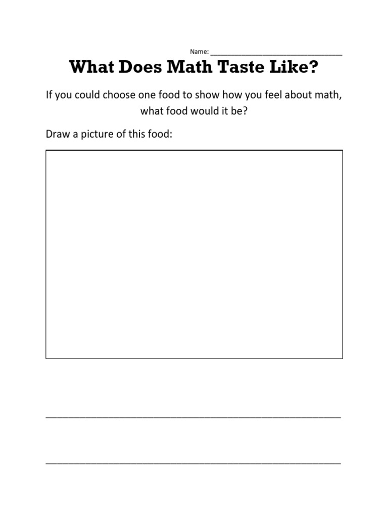 What Does Math Taste Like | PDF