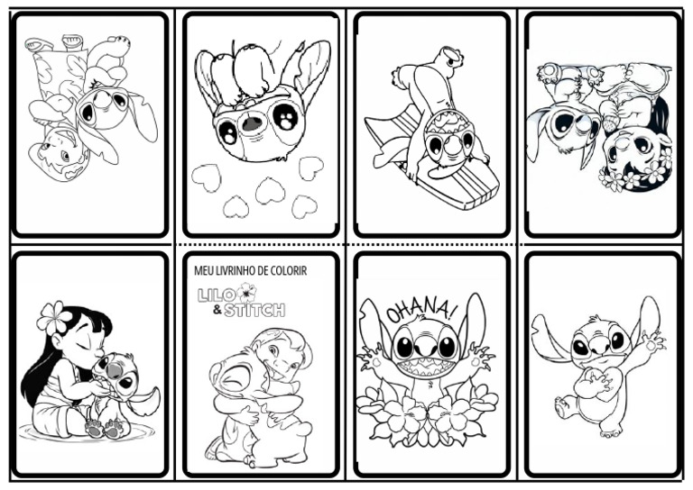 LIVRINHO PARA COLORIR Stitch PDF | PDF