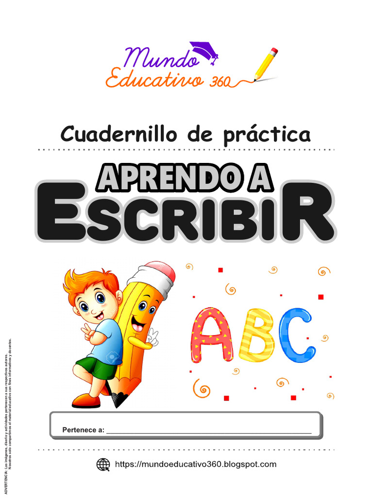 Aprendo A Escribir Me360 | PDF