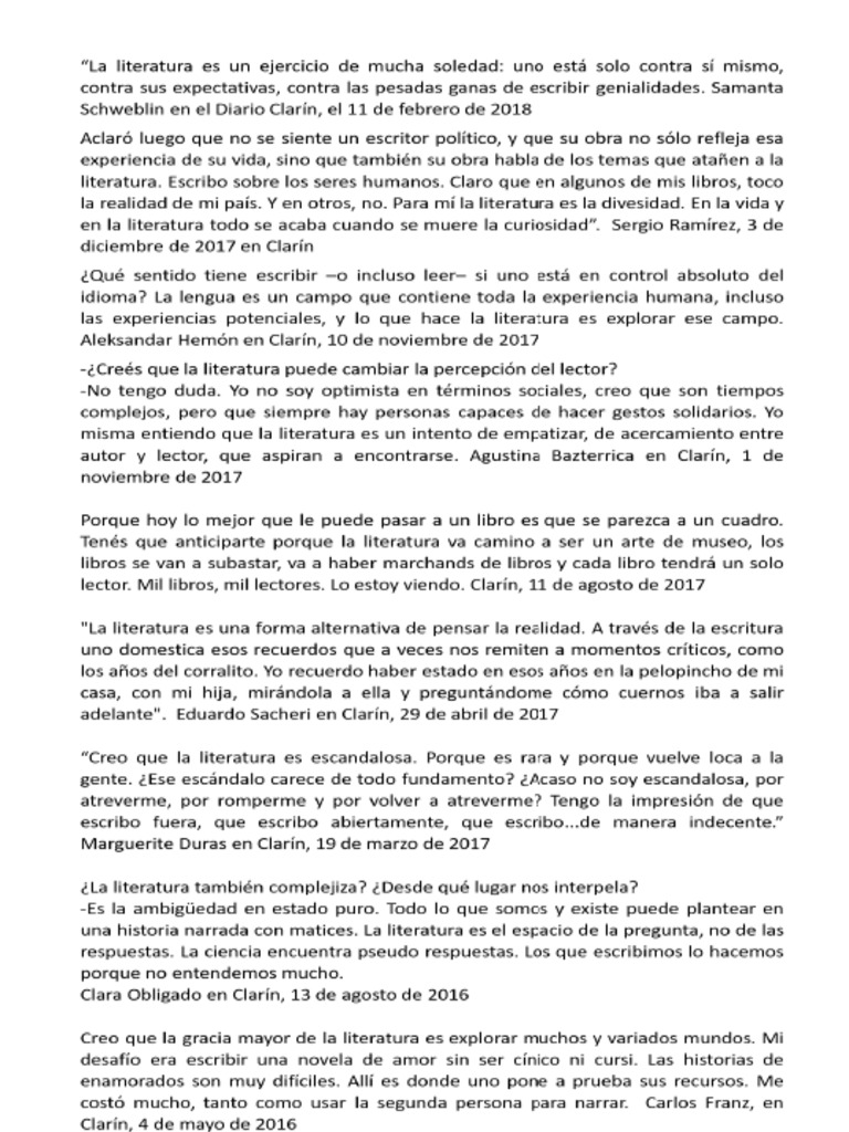 Concepto de Literatura, Dimensiones 55 | PDF