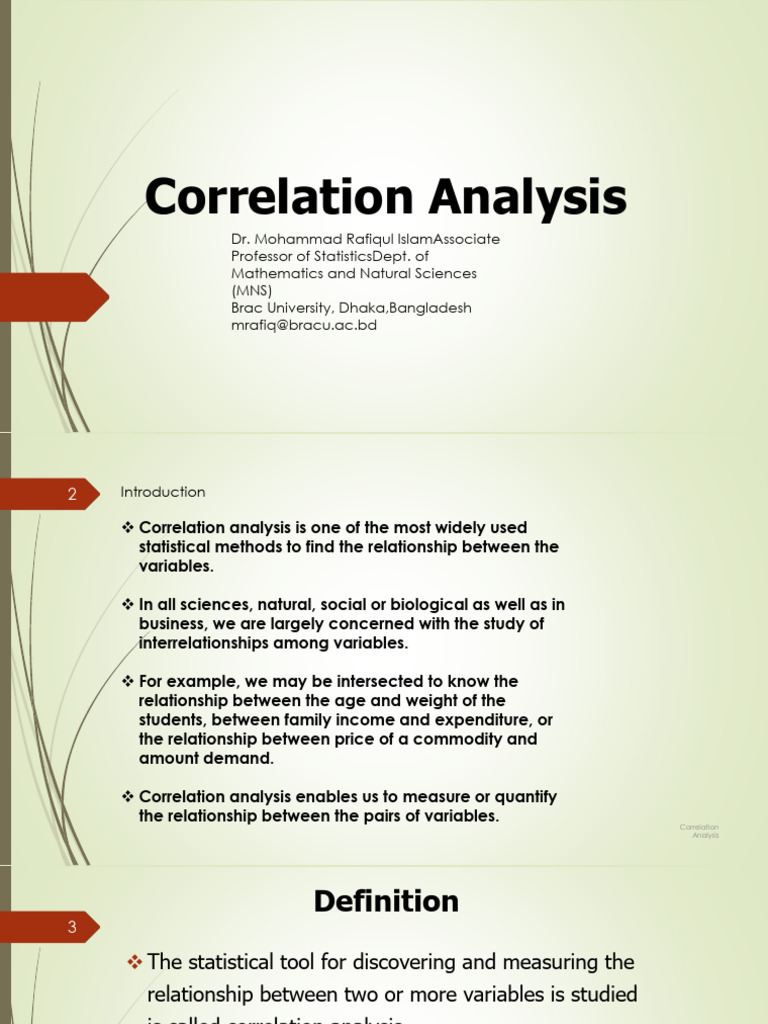 L14- Correlation Coefficient | PDF | Scatter Plot | Data Analysis