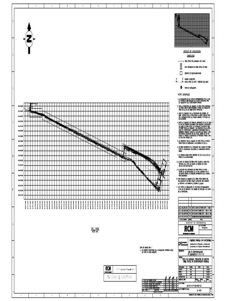 Ruta Cableado Equipos Fibra Optica de Interconex Sinergia | PDF
