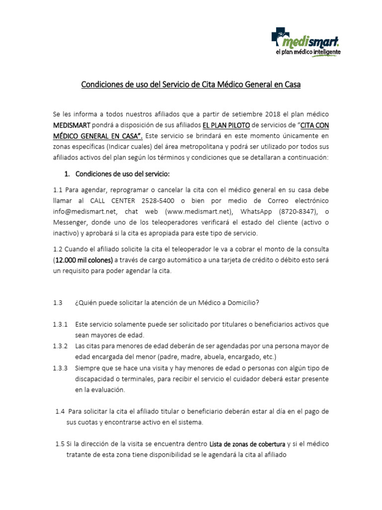 Condiciones Uso