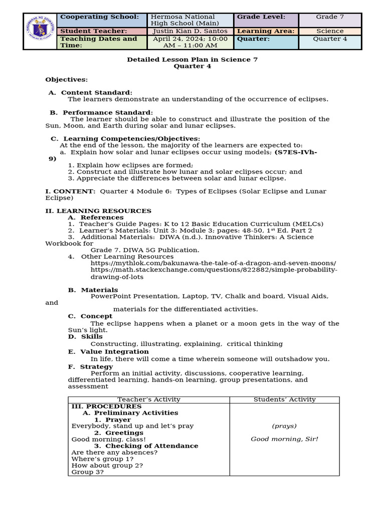 Updated Eclipse Final Demo DLP | PDF | Eclipse | Moon