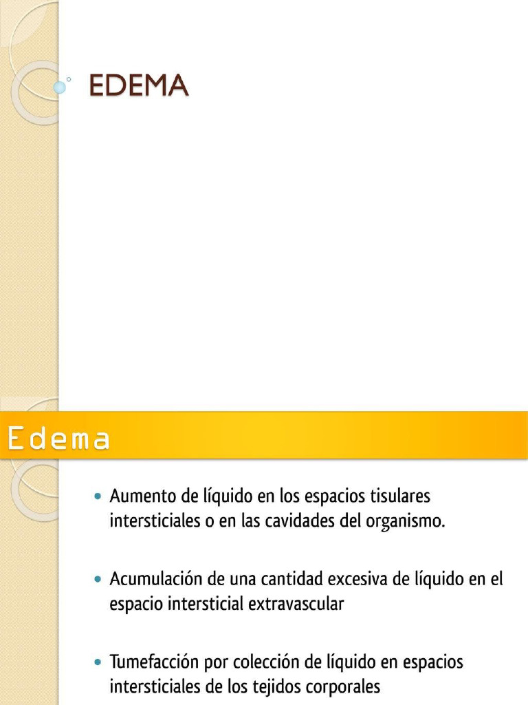 Edema | PDF