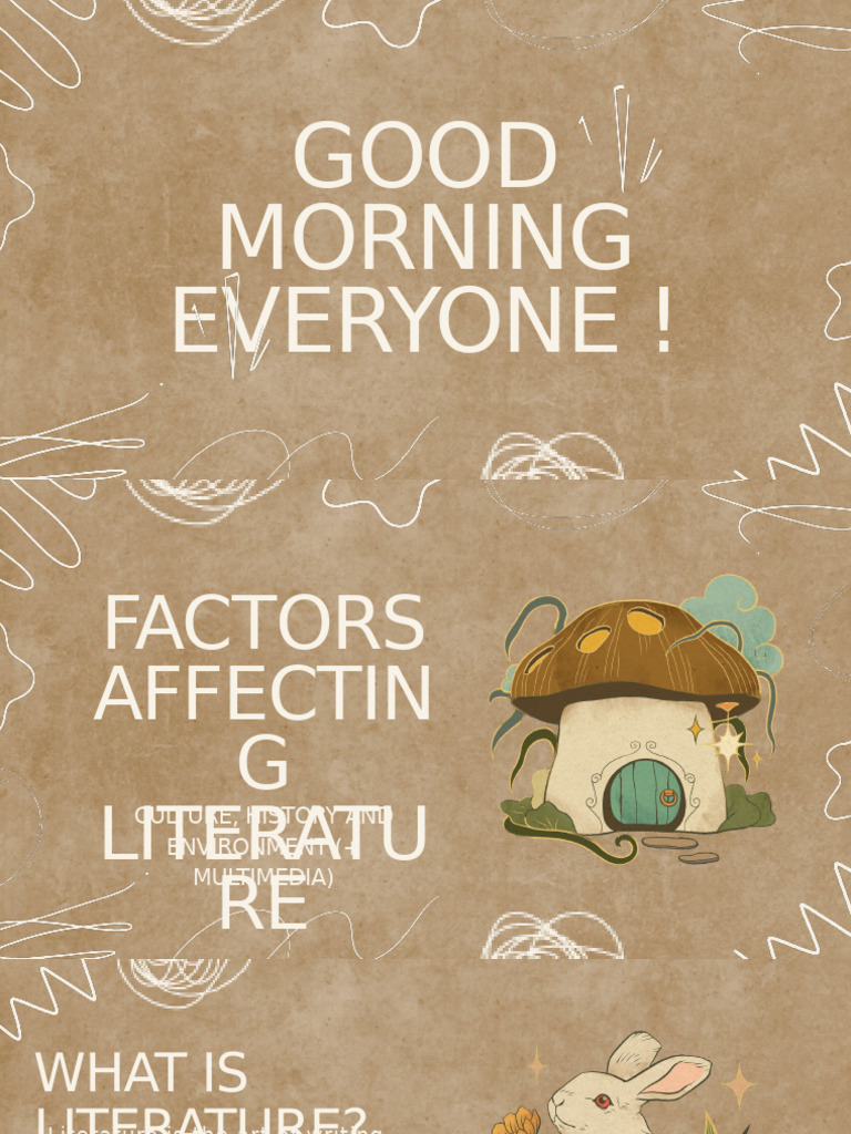 Factors Influencing Literature Explained | PDF | Liberal Arts Education ...
