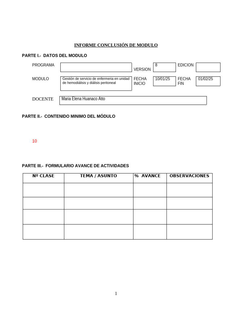 Formato Final Módulo Vacio | PDF