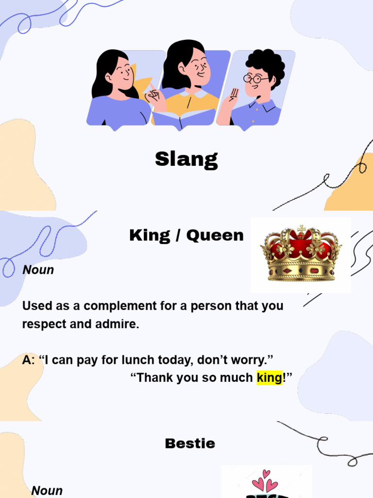3 - 10 Slang Definitions | PDF