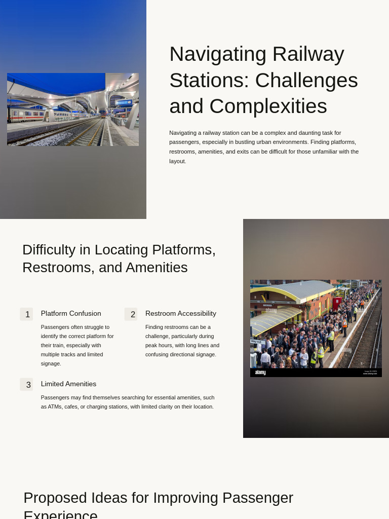 Enhancing Navigation at Railway Stations | PDF | Augmented Reality ...