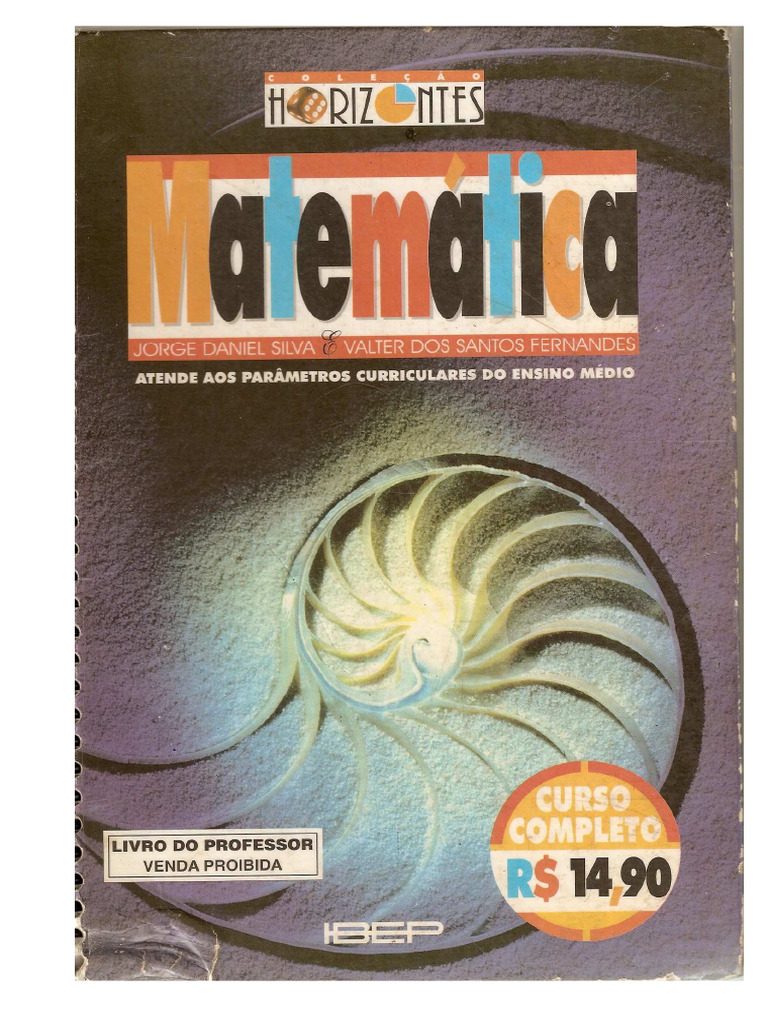 Matemática 0 Manual Professor - Coleção Horizontes Jorge Silva & | PDF