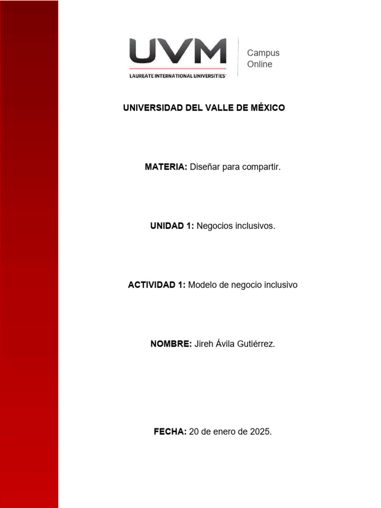 A1 Jag | PDF | Comunidad | Inclusión (Educación)