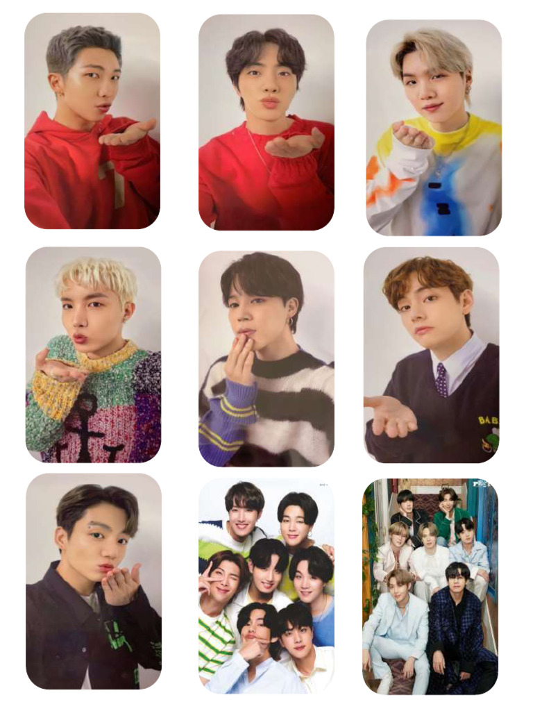 Photocards Bts | PDF