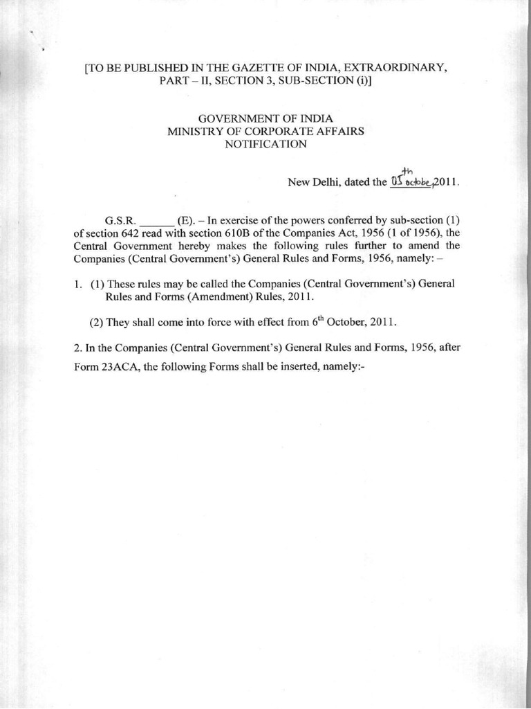 Notification 23AC 23ACA XBRL | PDF