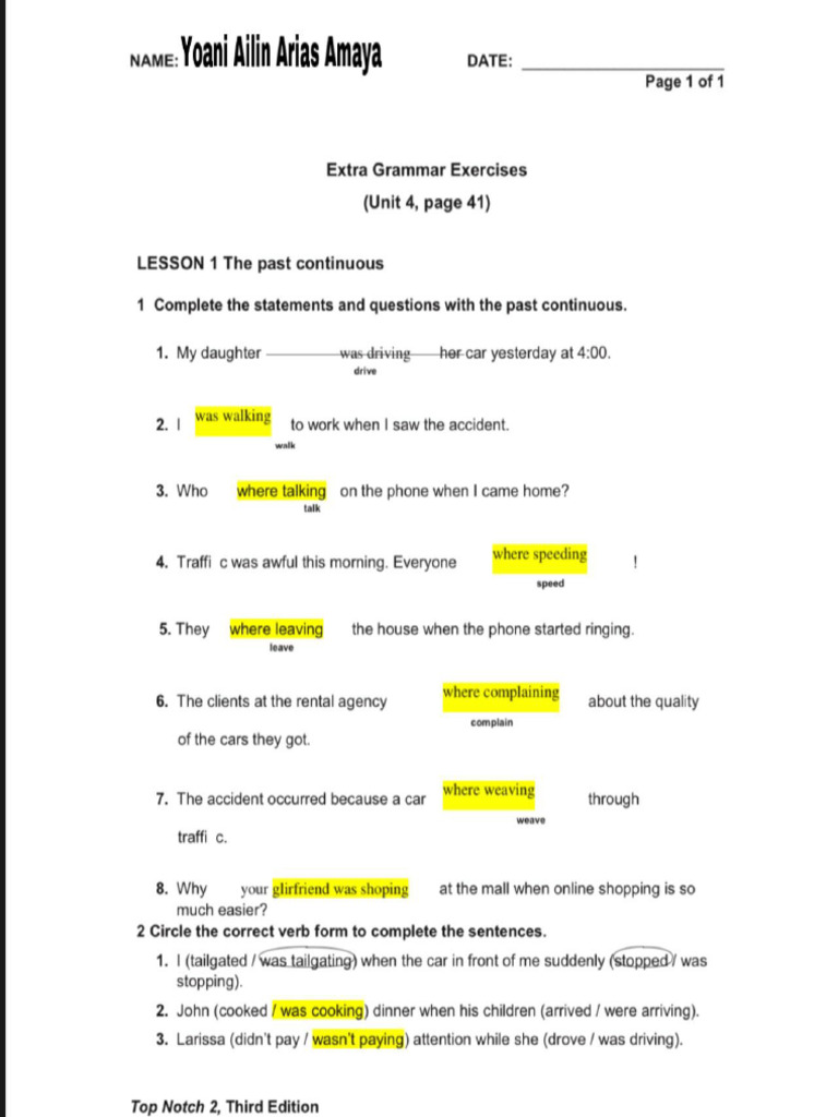 Tarea 1 Segundo Parcial Yoani Arias | PDF