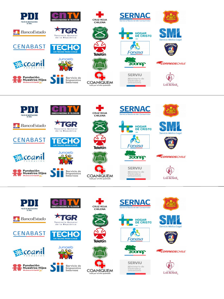 Instituciones Publicas y Privadas para Clasificar | PDF