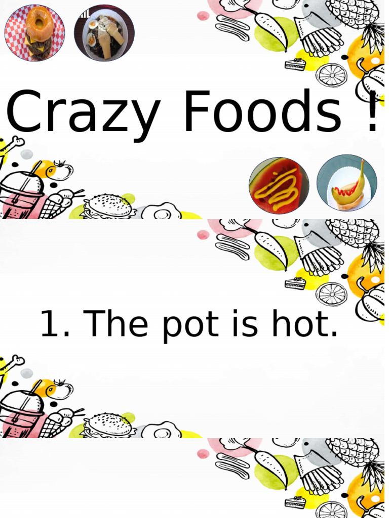 Crazy Foods | PDF