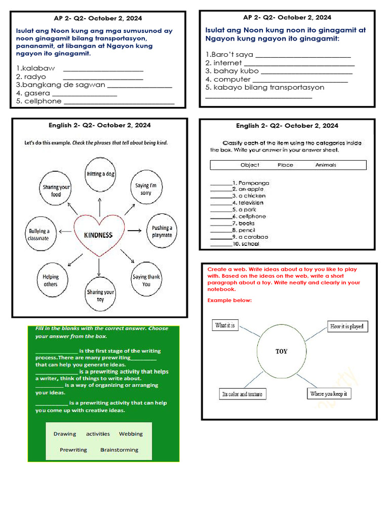 Asynchronous Activities October 2 2024. 1 | PDF