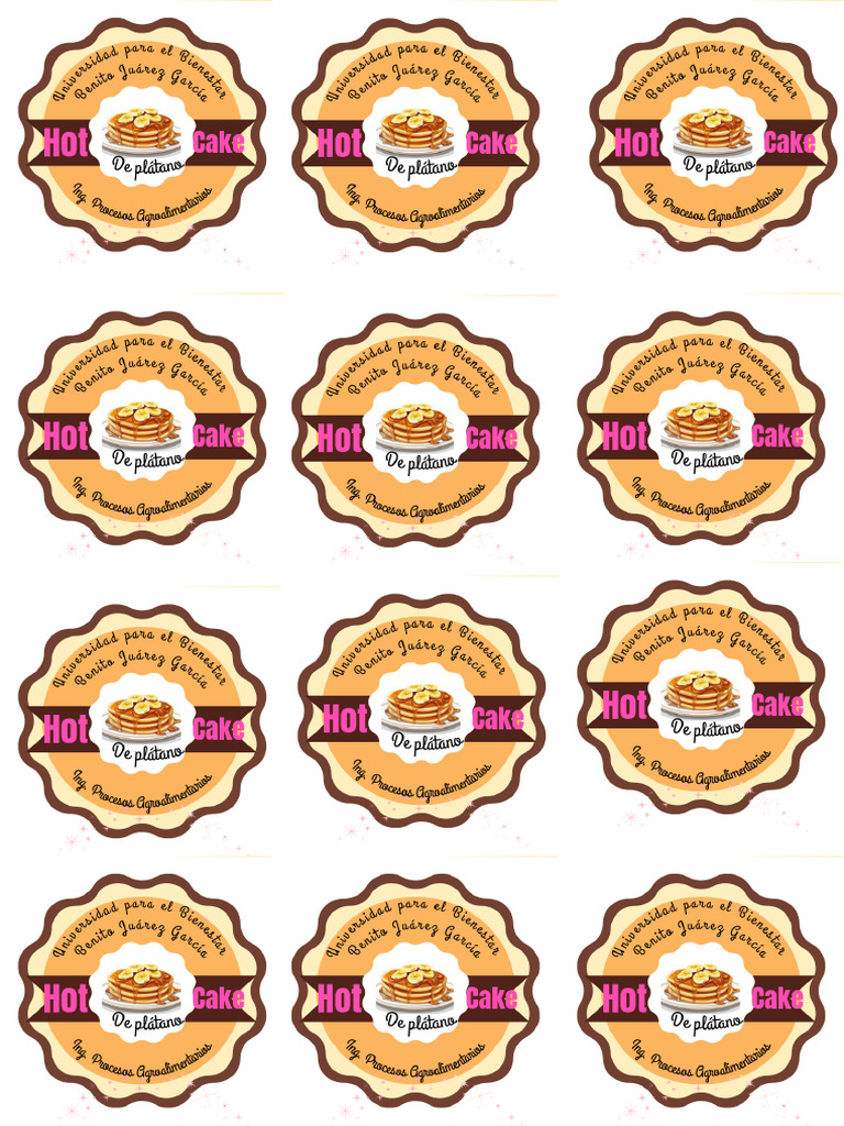 Documento A4 Stickers Circulares Ilustrado Rojo y Verde - 20250311 ...