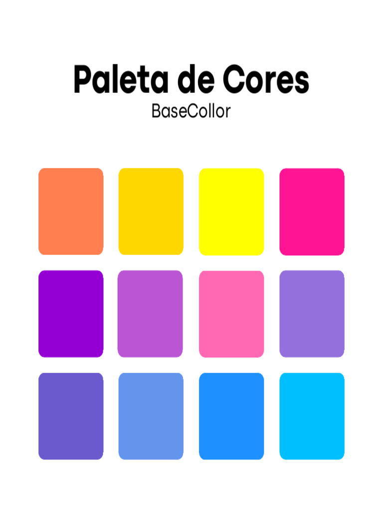 Paleta de Cores - Code ACE | PDF