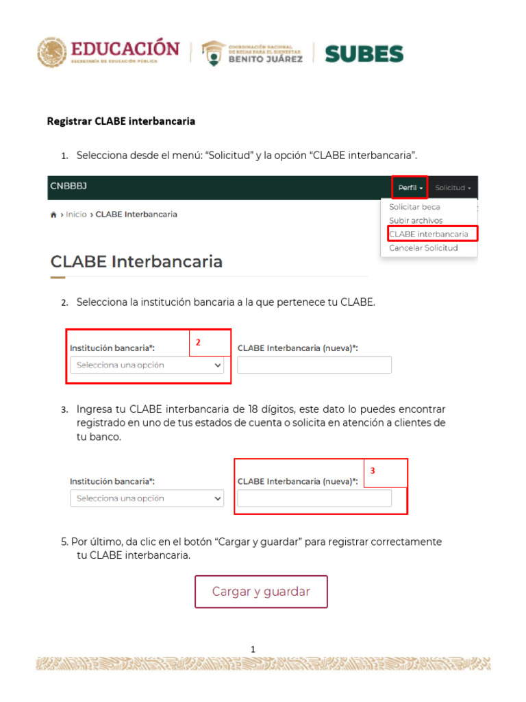 Clabe Interbancaria | PDF
