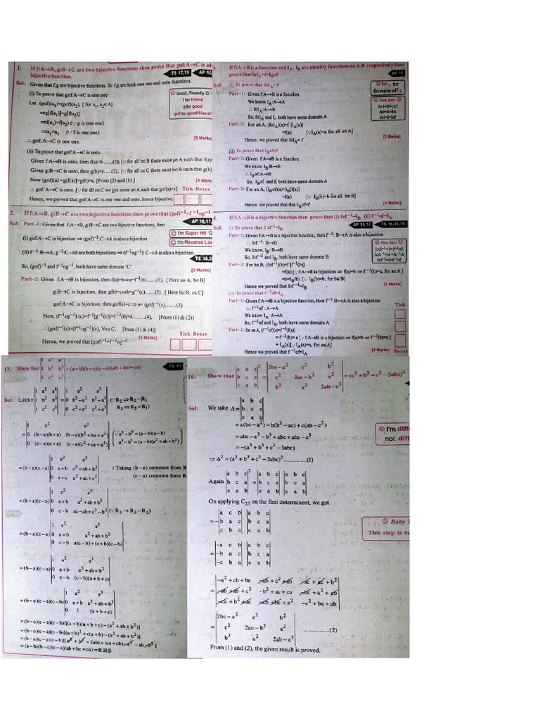 Maths 1a Bit | PDF