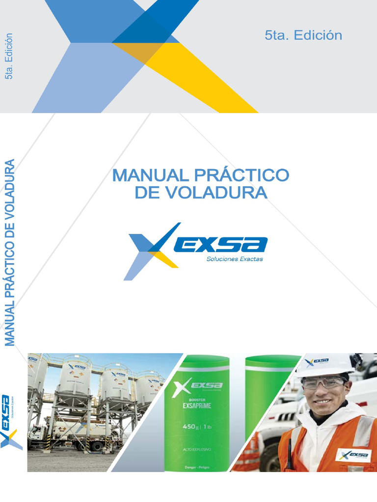 Manual Práctico de Voladura Exsa | PDF | Graphics Software | Technical Communication