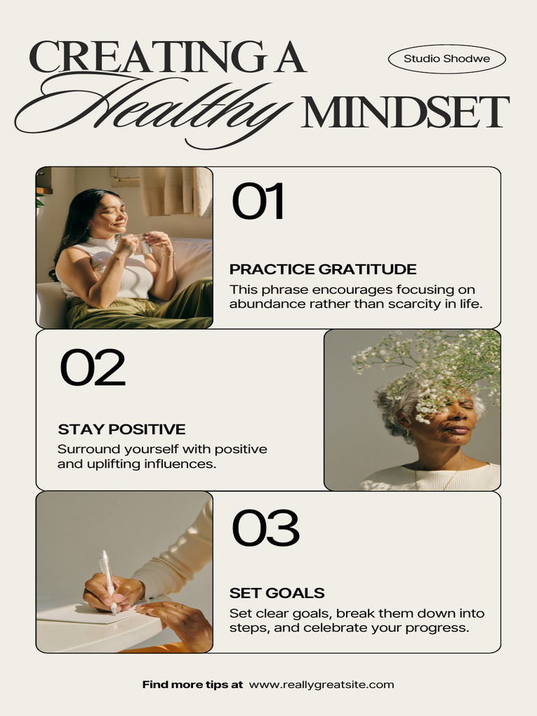 Healthy Mindset Tips for Success | PDF