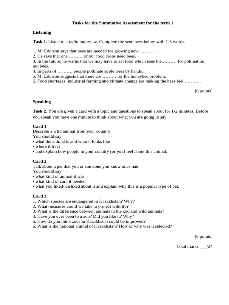 SAT 1 Grade 11 | PDF