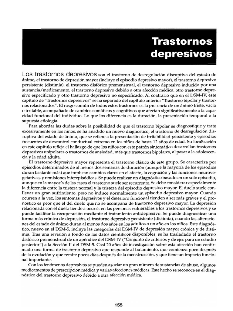 DSM-5- depresion y ansiedad | PDF