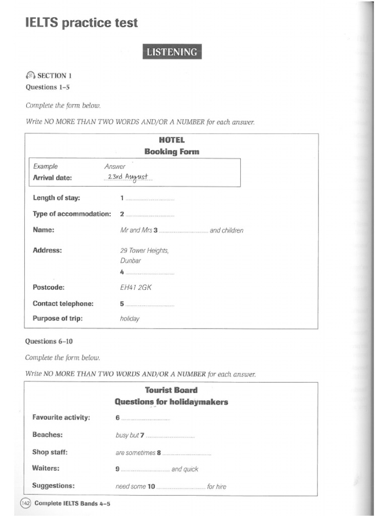 Complete 4-5 SB TEST | PDF