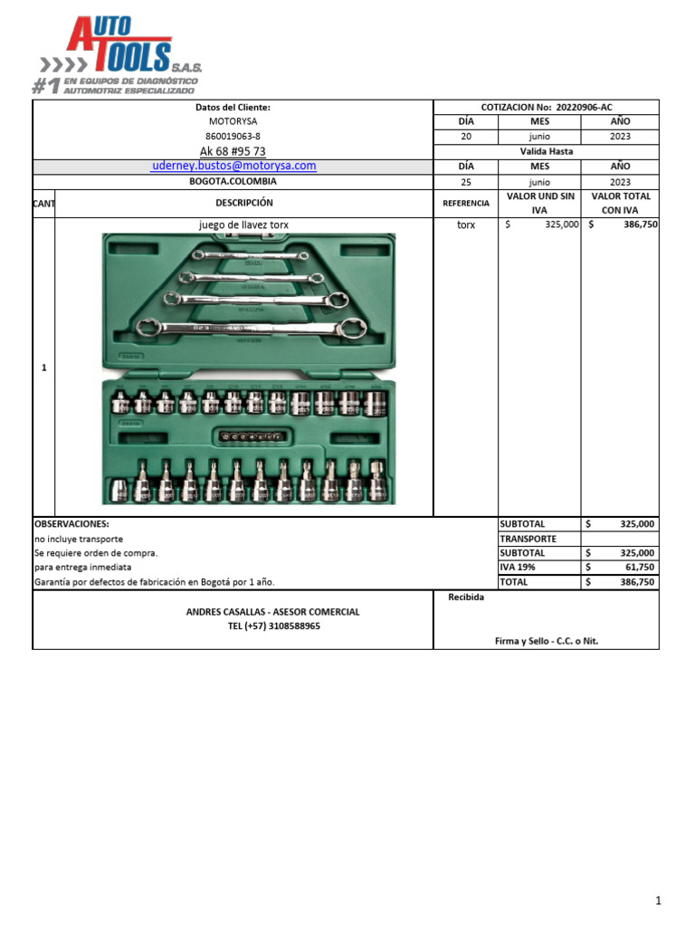 Autotools Juego Torx | PDF
