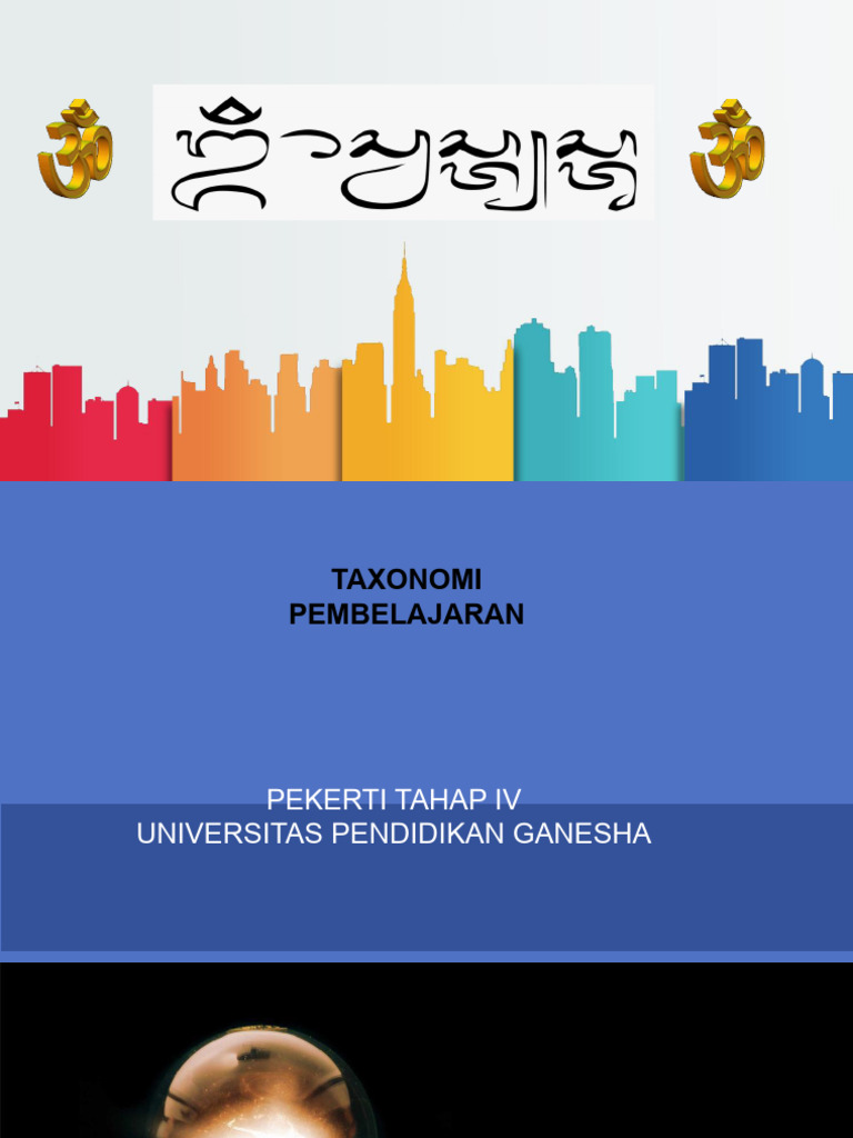 2 Taxonomi Pembelajaran | PDF