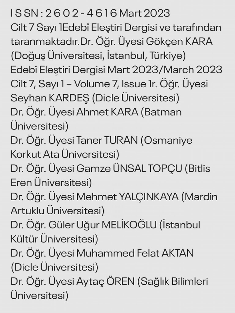 Hâvâs-I Miknatis | PDF