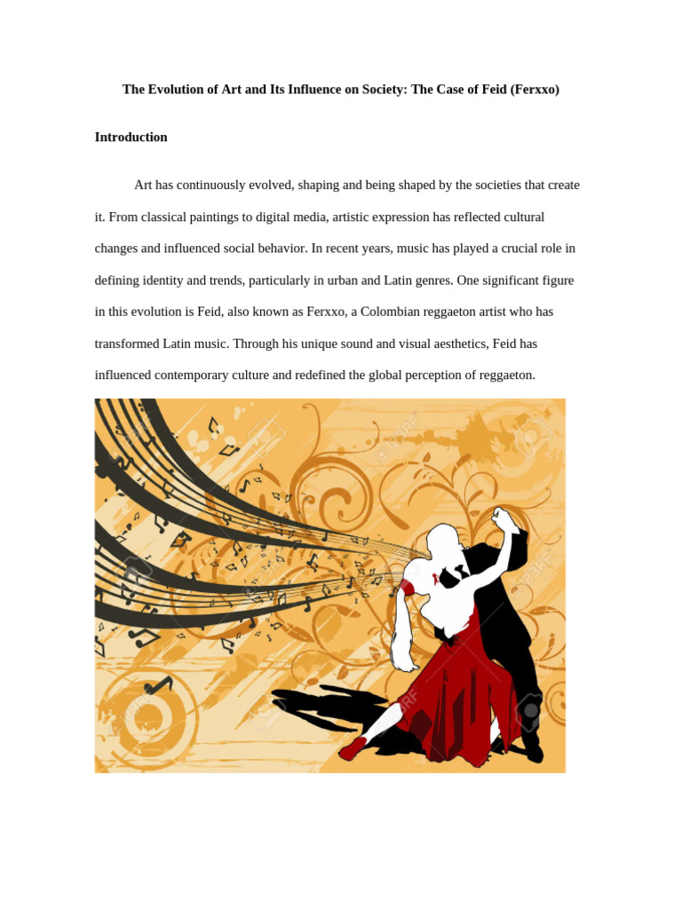 The Evolution of Art and Its Influence On Society | PDF | Identity ...