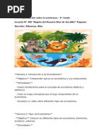 LOS ECOSISTEMAS. Sopa de Letras | PDF