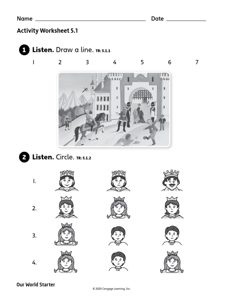 OurWorld AmE Ls StudentWorksheets Unit5 | PDF