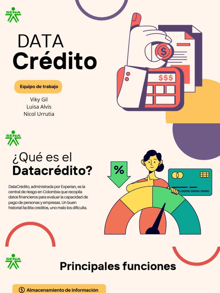 Guía sobre Datacrédito en Colombia | PDF | Crédito | Finanzas y dinero