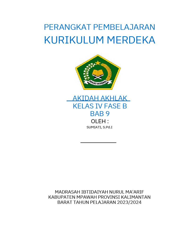 Modul Ajar Kitab-Kitab Allah SWT - PDF - 20250303 - 223743 - 0000 | PDF