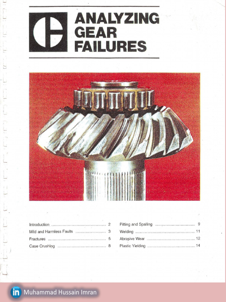 Analyzing Gear Failure | PDF