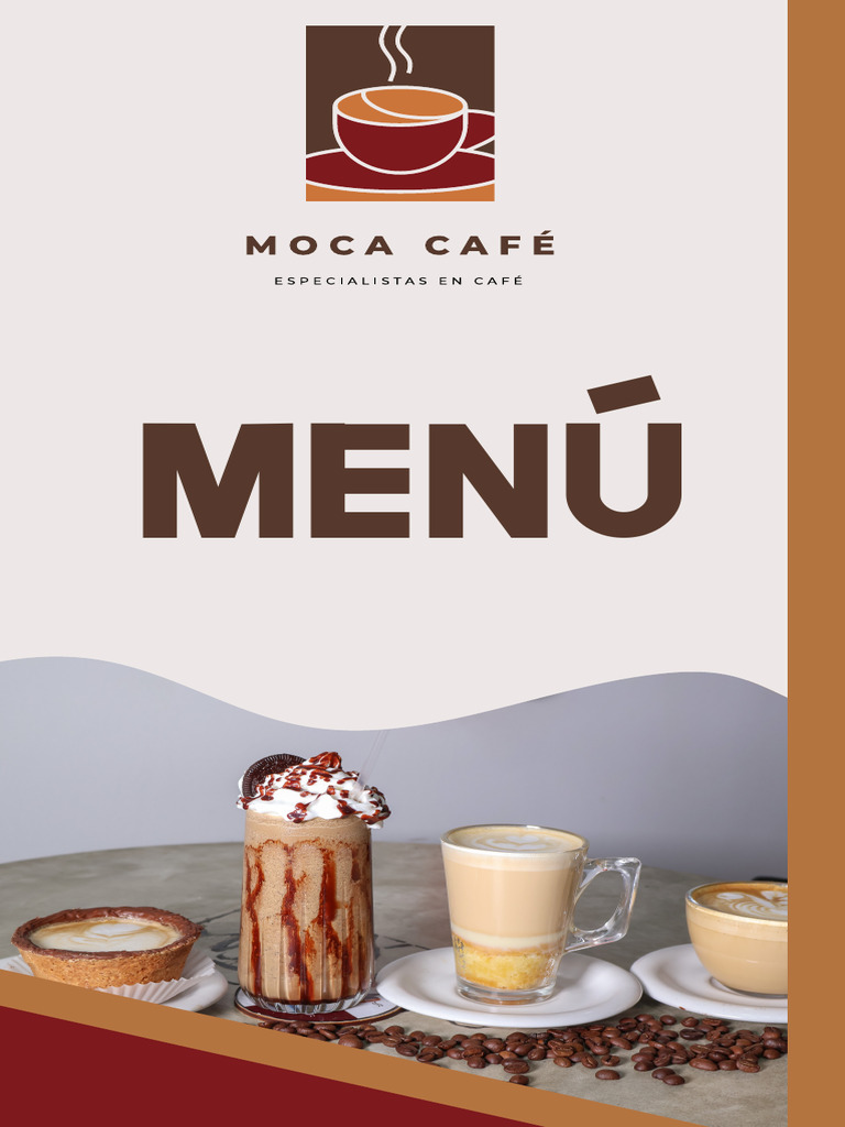 Menu Completo Moca Café | PDF | café | Cocina