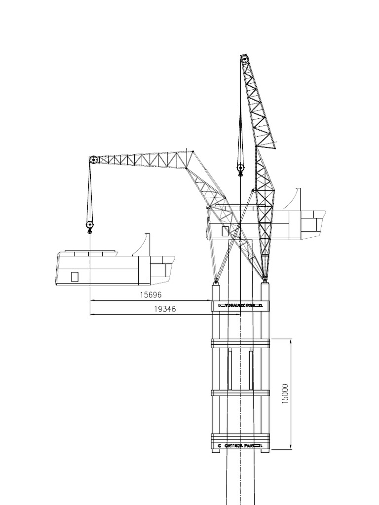 Nacelle Lifting Concept Plan-A Drawing | PDF