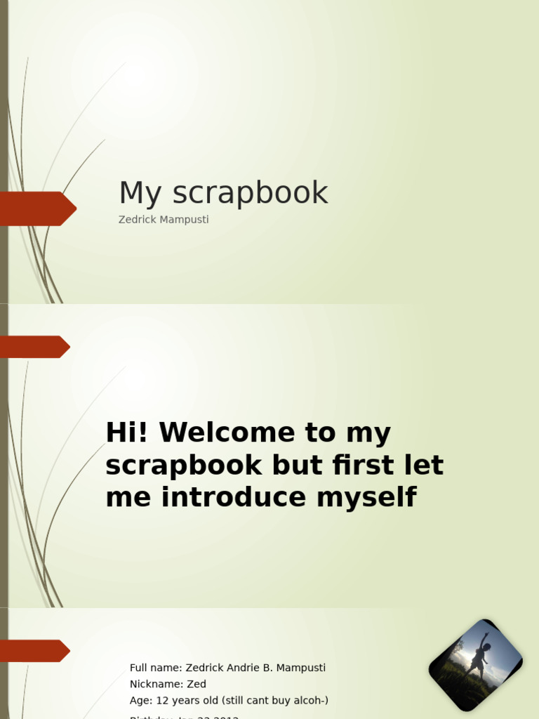 My Scrapbook | PDF