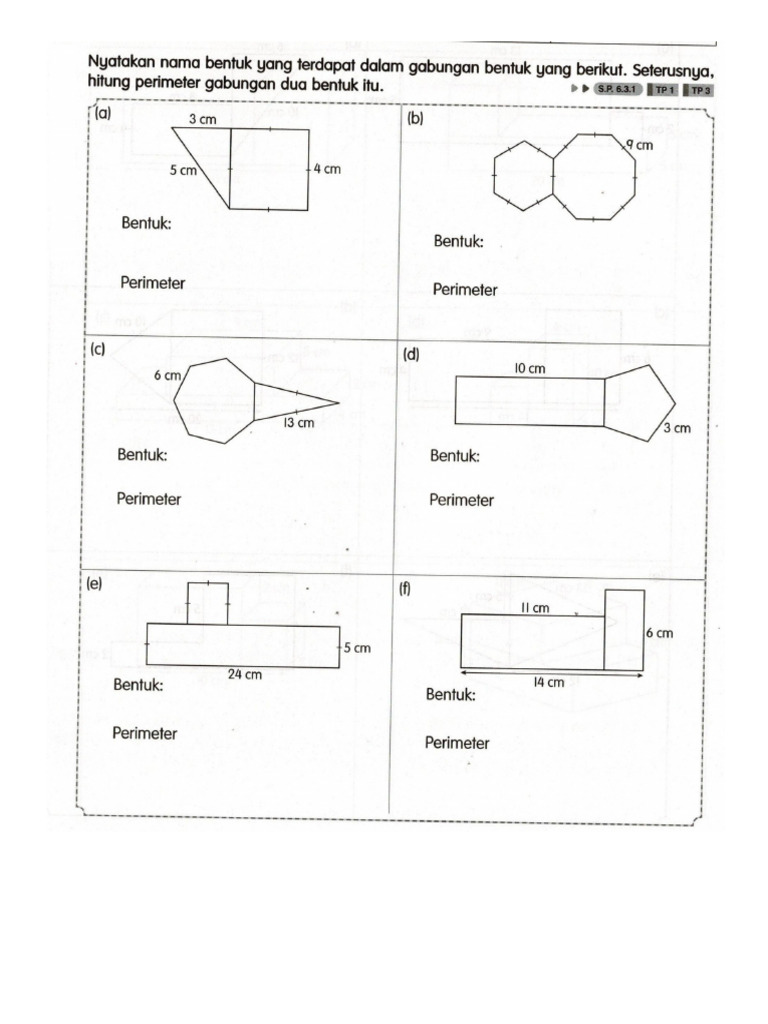 Latihan Perimeter | PDF