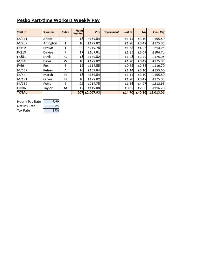 Tut3 Exe3.2 Data Validation_Pesko Pay | PDF
