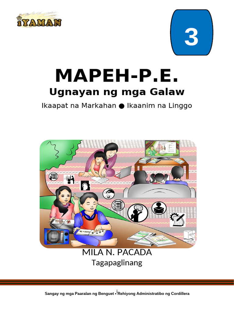 PE3 - Q4 - W6 - Ugnayan NG Mga Galaw | PDF