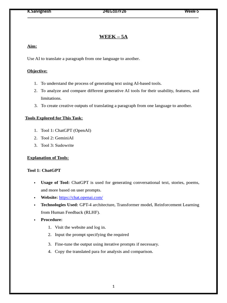 WEEK5A | PDF | Learning | Artificial Intelligence
