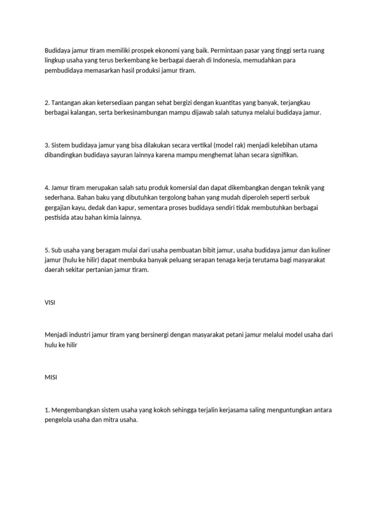 Budidaya Jamur | PDF